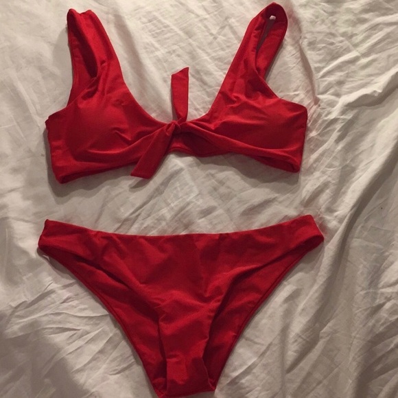 Swim | Red Bikini Top | Poshmark